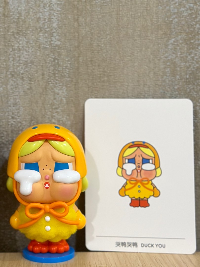 Popmart Crybaby Duck, Hobbies & Toys, Toys & Games on Carousell