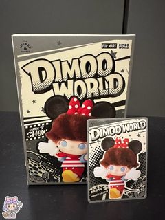 Popmart Dimoo World x Disney Vinyl Plush, Hobbies & Toys, Toys & Games ...