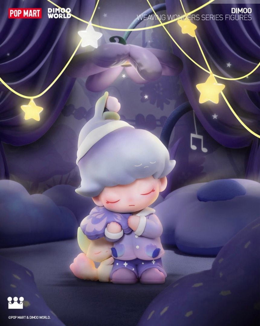 Popmart Dimoo Weaving Wonders Dream with a Butterfly, Hobbies & Toys ...