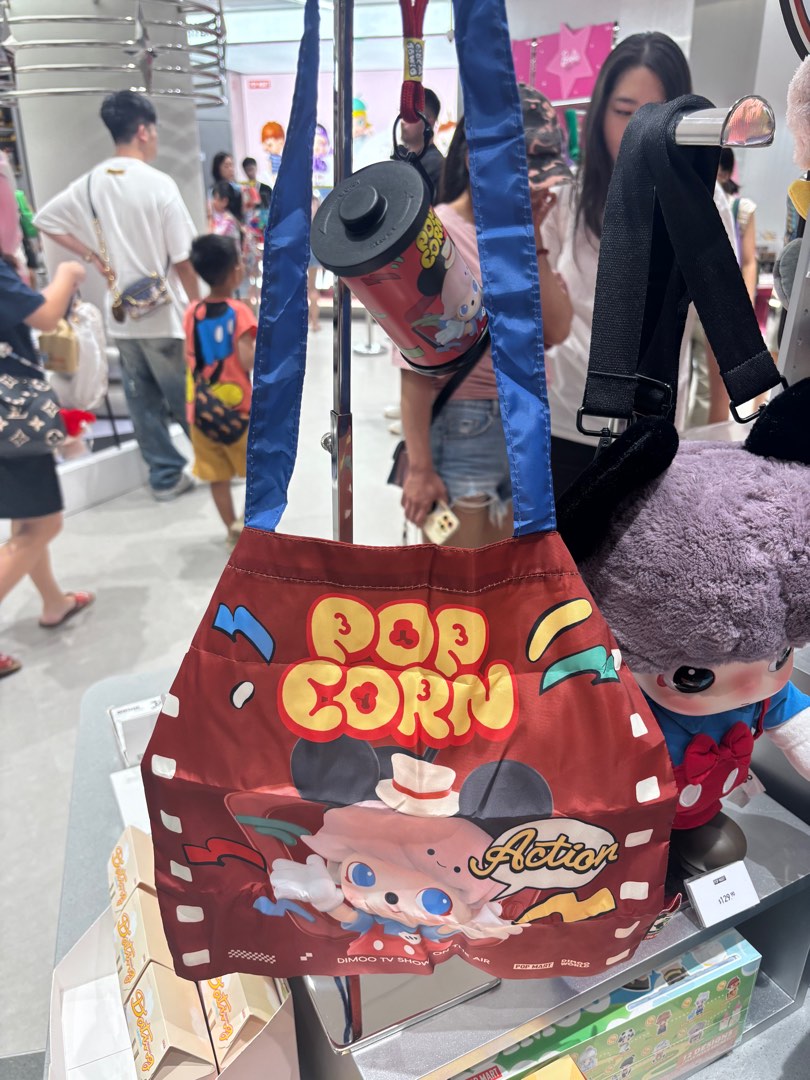 Popmart Dimoo World Storage Bag Blind Box Mickey TV SHOW, Hobbies ...