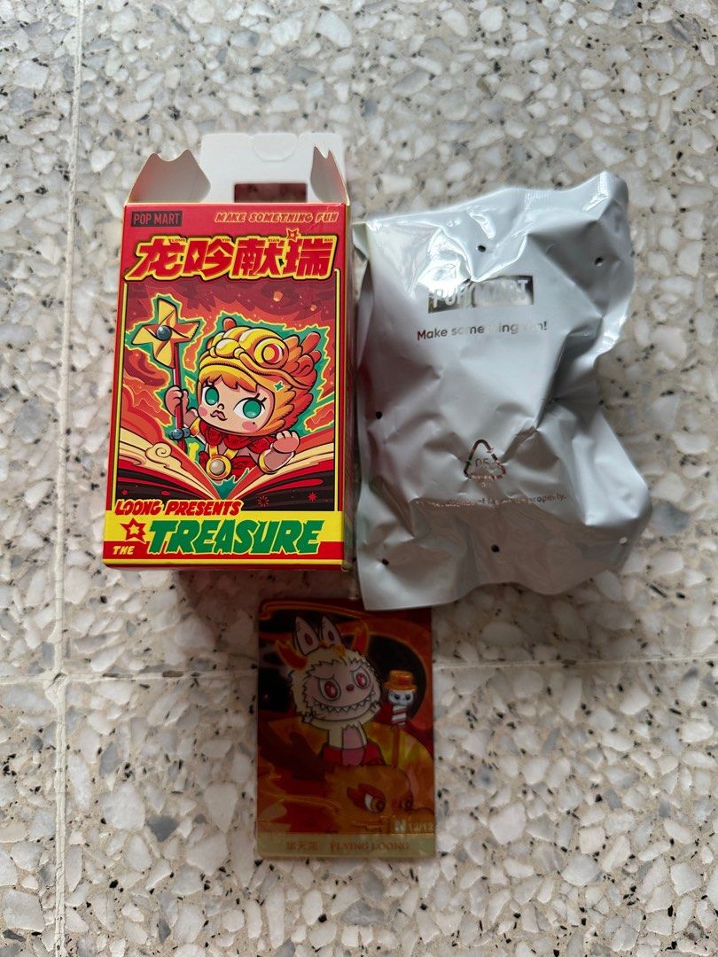 [POPMART] LOONG Series - Flying Loong, Hobbies & Toys, Toys & Games on ...