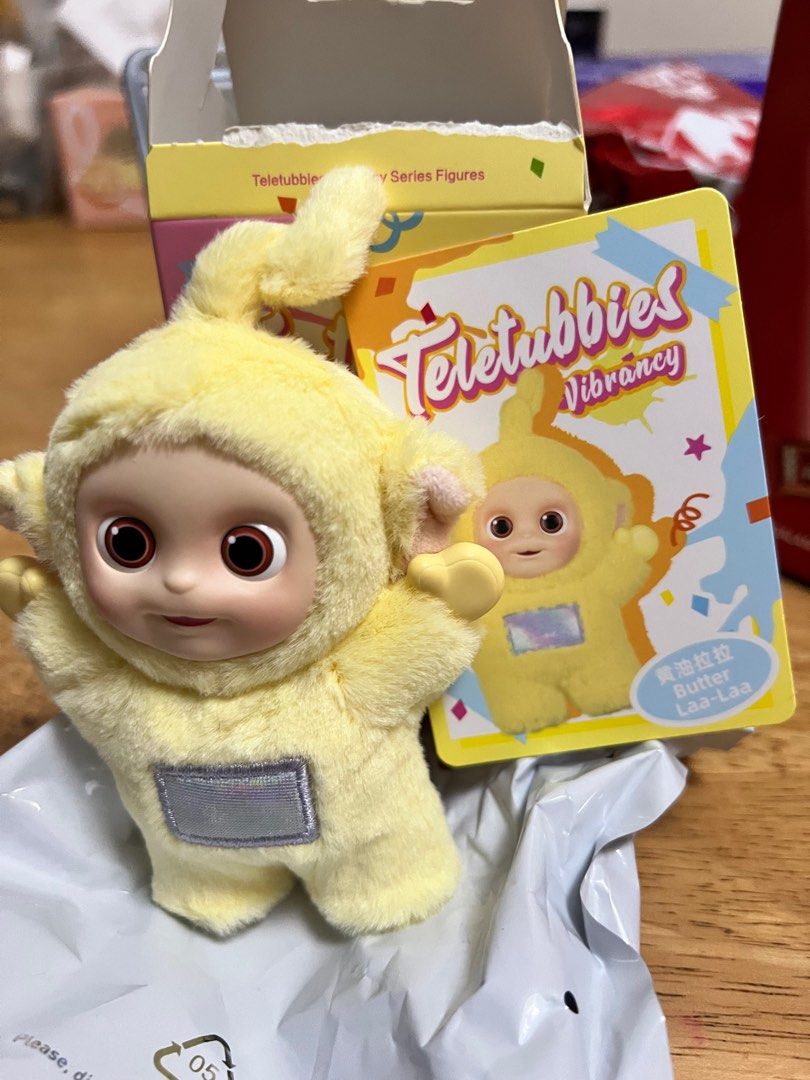 Popmart Teletubbies Vibrancy Series Butter Laa-Laa Plush Pendant ...