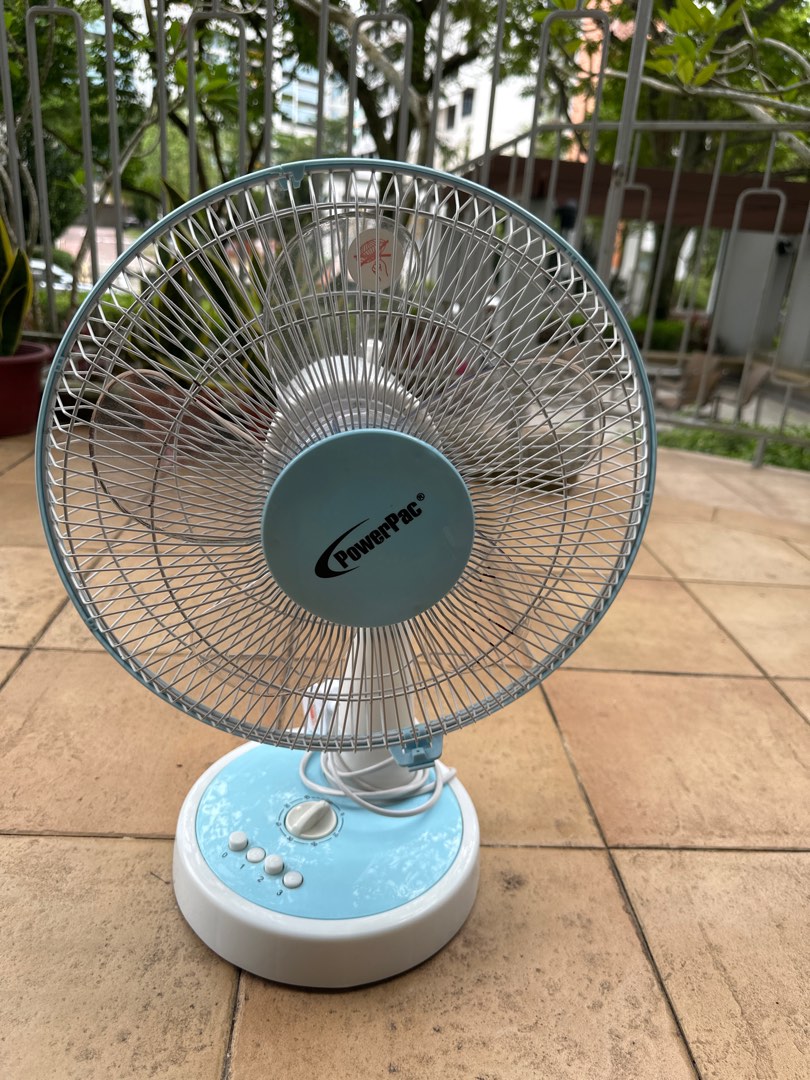 PowerPac Table fan, Furniture & Home Living, Lighting & Fans, Fans on ...