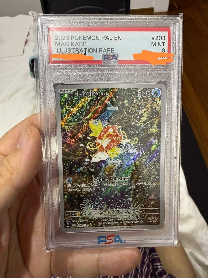 PSA graded Magikarp IR English, Hobbies & Toys, Toys & Games on Carousell