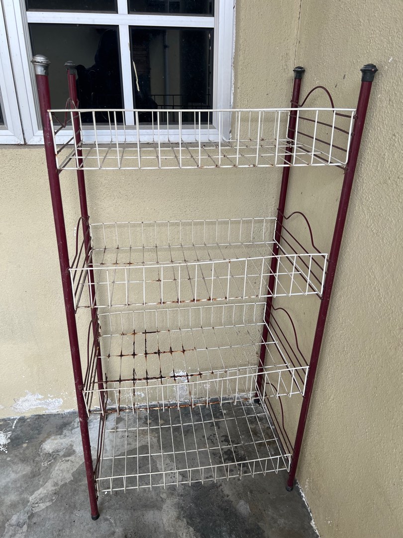 Rak Besi, Furniture & Home Living, Furniture, Shelves, Cabinets & Racks ...