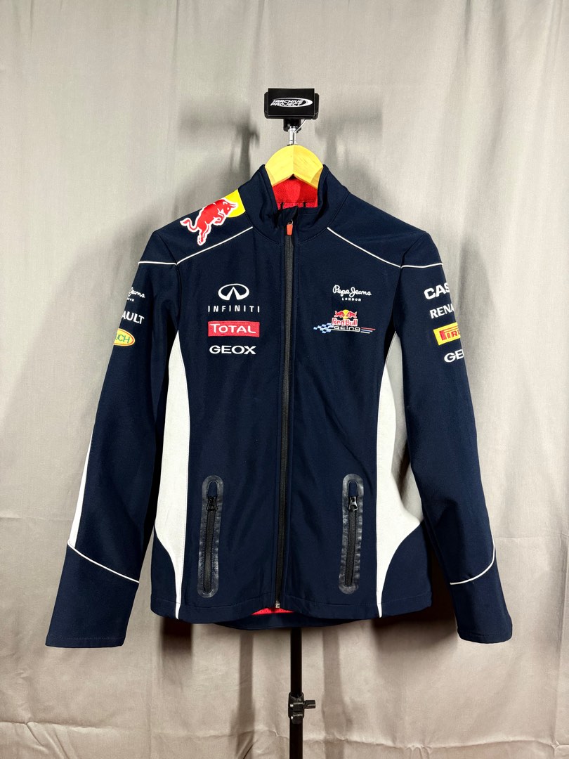 Red Bull Racing F1 Team Sofshell Jacket, Men's Fashion, Coats, Jackets ...