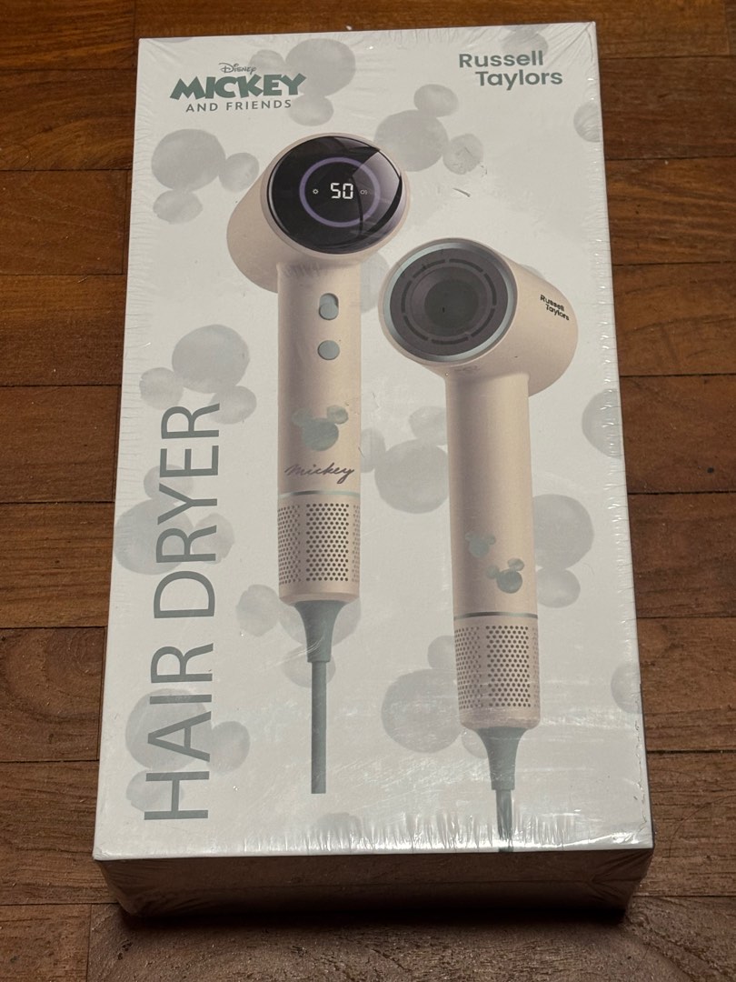 Russell Taylors Hair Dryer Disney Mickey and Friends. Model HD4-FP, TV ...