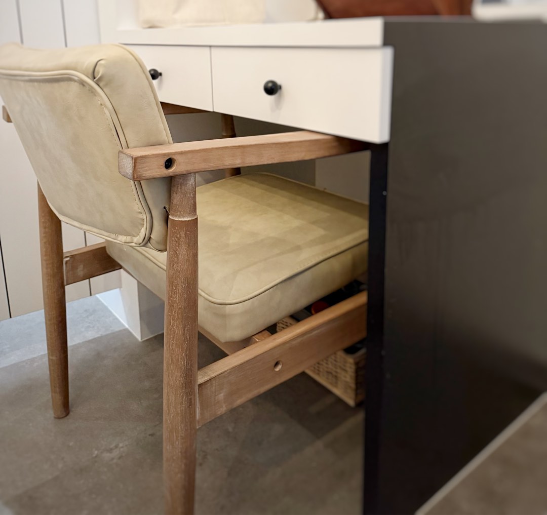 Rustic Study Chair, Furniture & Home Living, Furniture, Chairs on Carousell