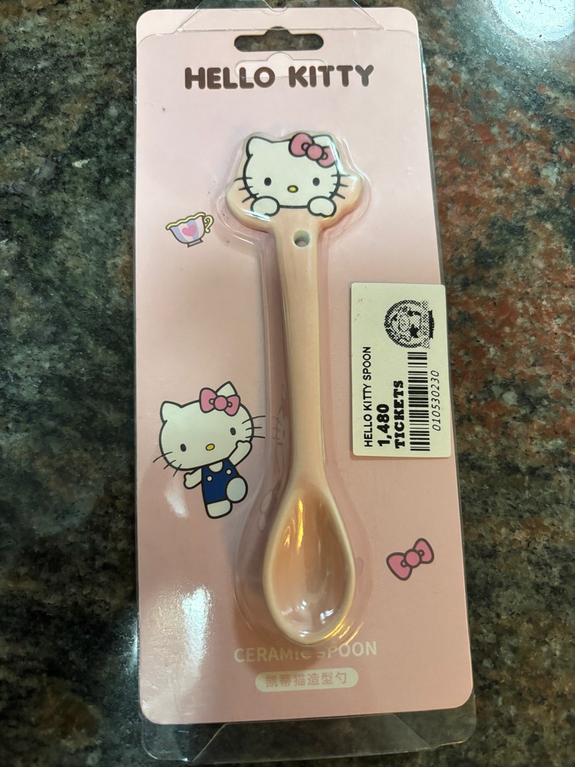 Sanrio hello kitty spoon, Furniture & Home Living, Kitchenware ...