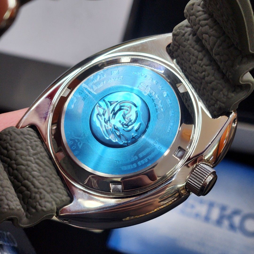 Seiko Prospex King Turtle Green Dial "GRENADE" SRPE05 Diver Automatic ...