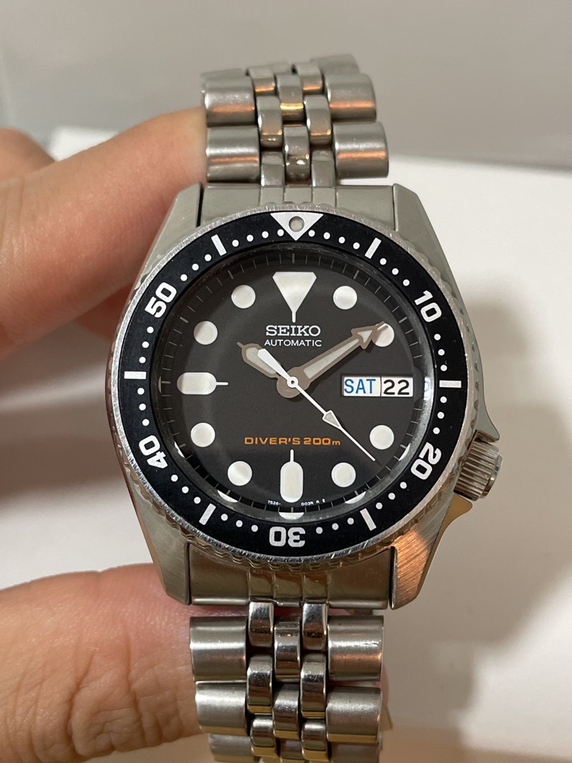 Seiko SKX013 mint with bracelet diver watch, Men's Fashion, Watches ...