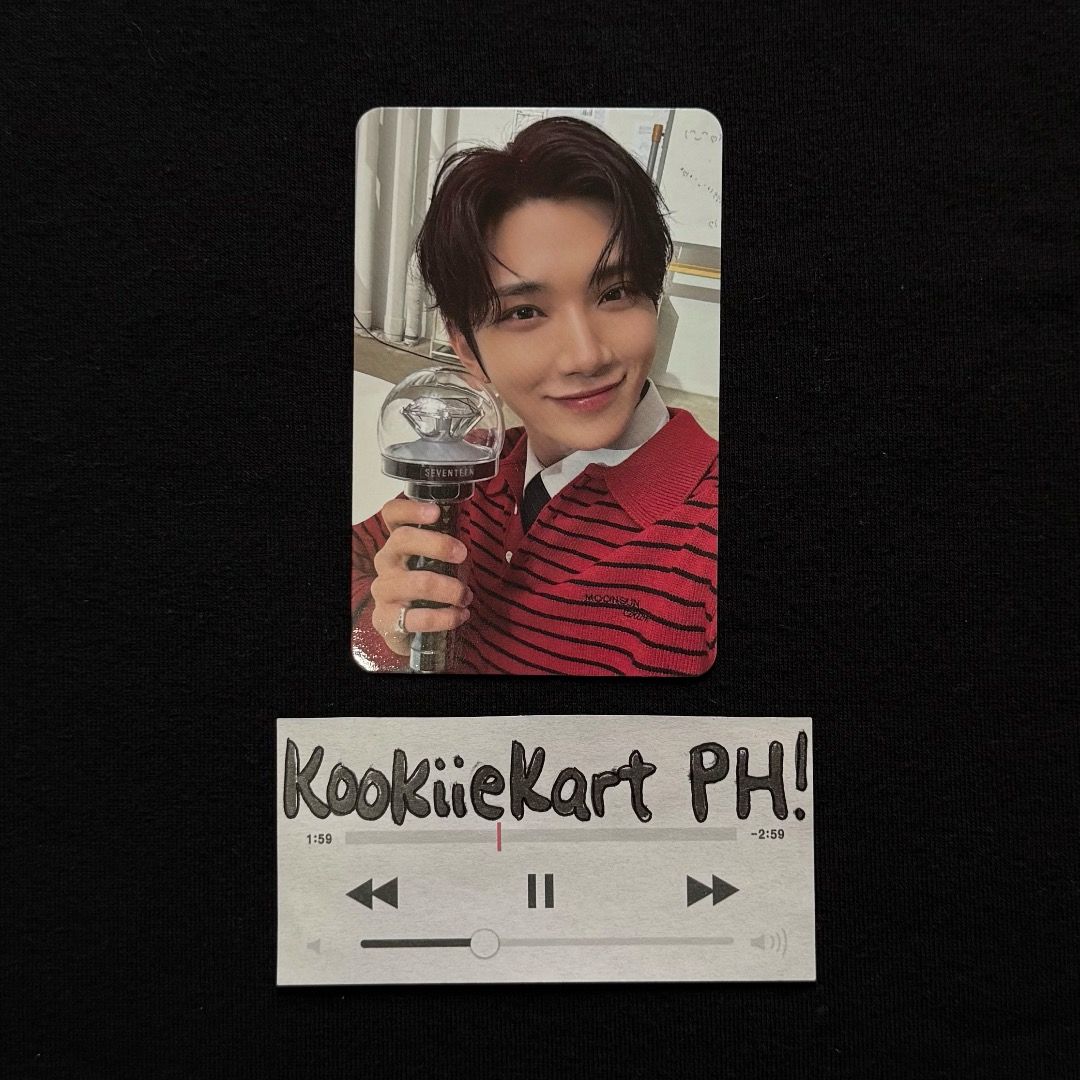 SEVENTEEN JOSHUA SEVENTEEN in Caratland 2025 SVT 9th Fan Meeting CARATZONE Photocards photocard ...