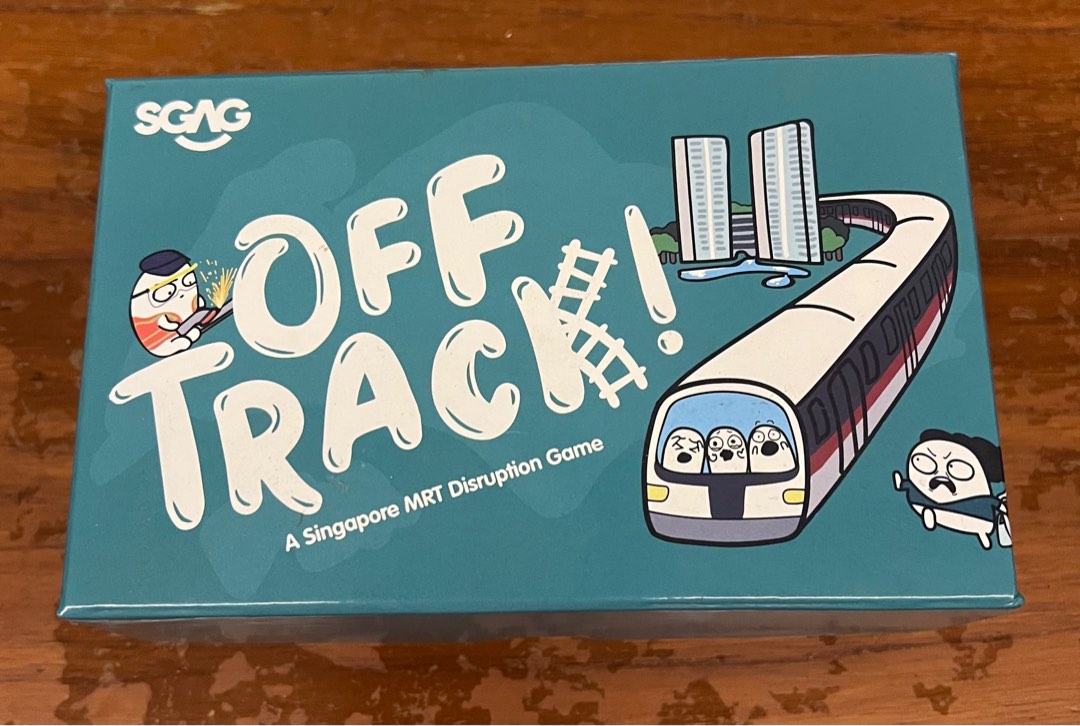 SGAG Off Track Card Game, Hobbies & Toys, Toys & Games on Carousell