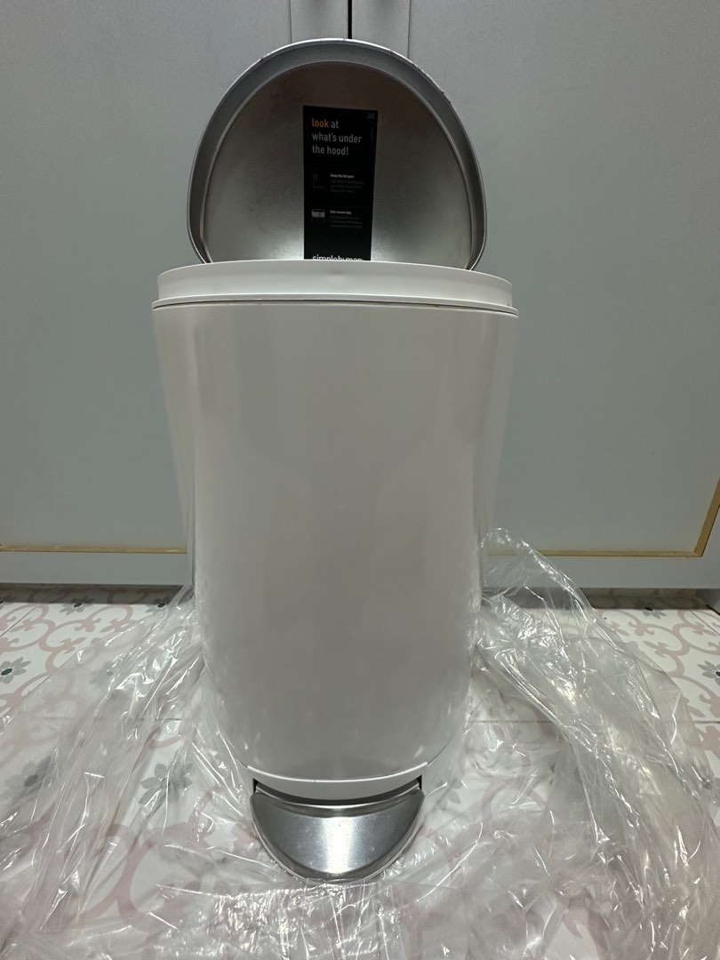 Simple human rubbish bin , Furniture & Home Living, Cleaning & Homecare ...