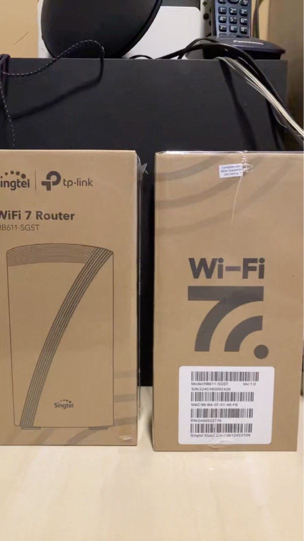 Singtel TP-Link WiFi 7 Router, Computers & Tech, Parts & Accessories ...