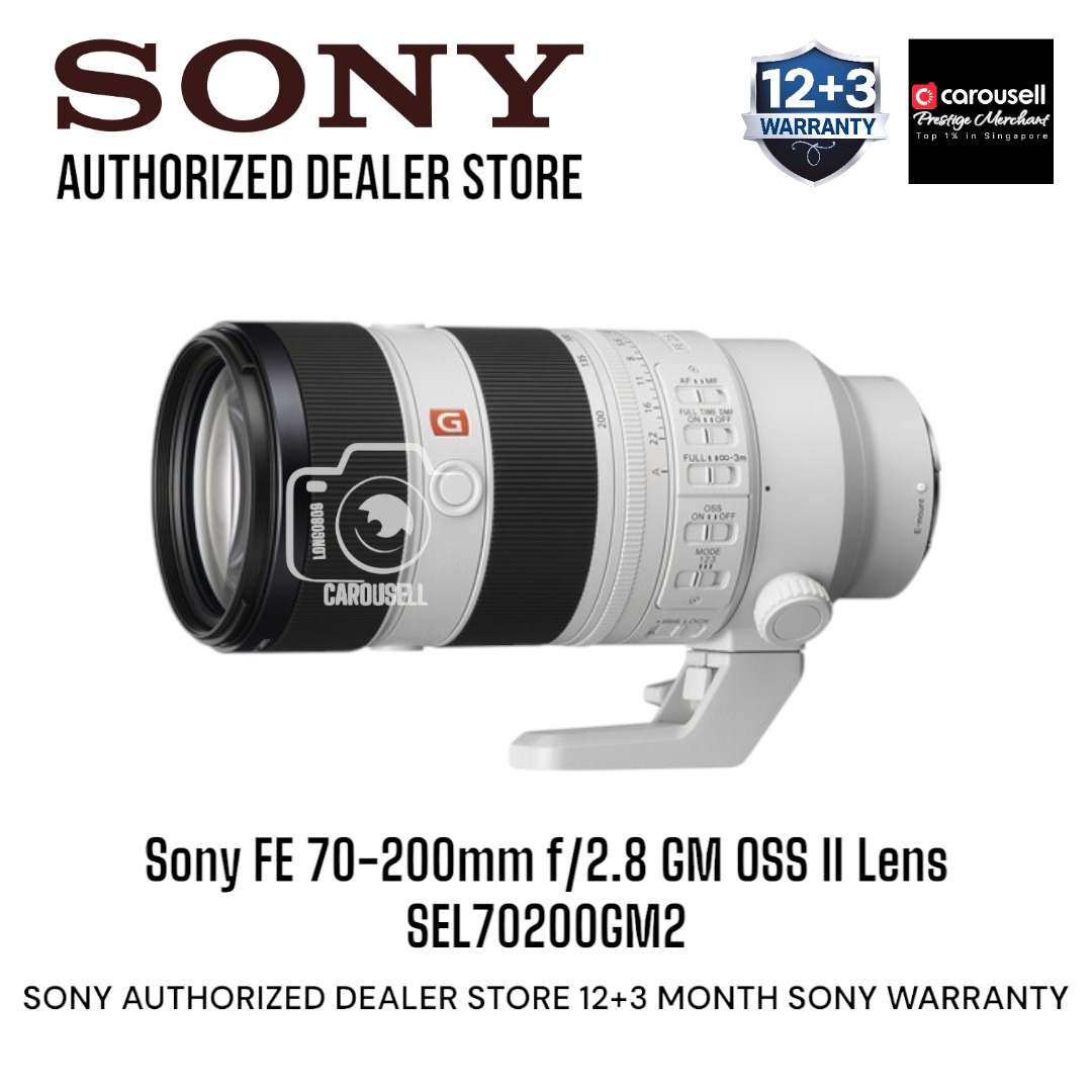 Sony FE 70-200mm f/2.8 GM OSS II | Sony 70-200mm f2.8 GM OSS II | 70-200mm f2.8 GM II | 70-200mm ...