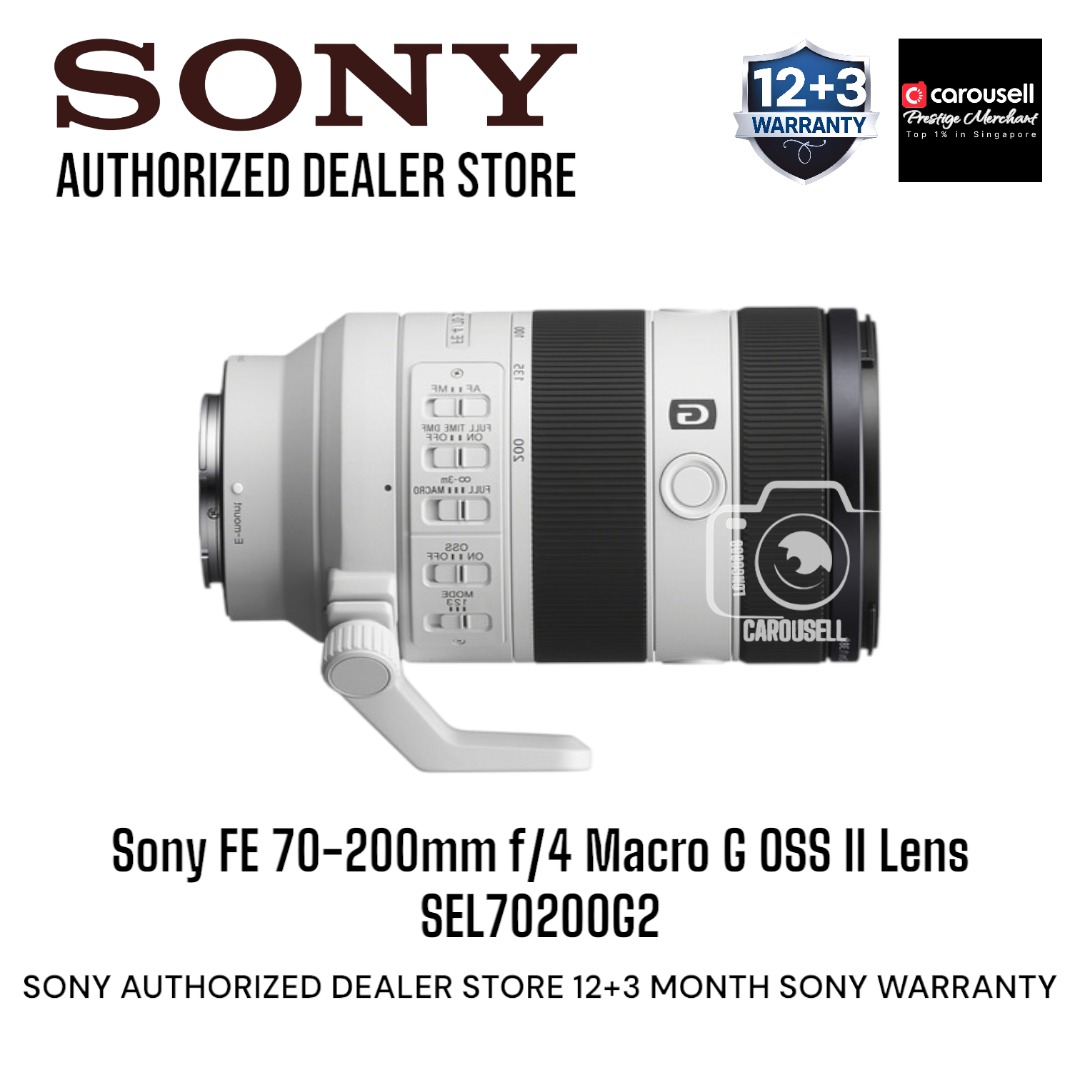 Sony FE 70-200mm f/4 Macro G OSS II | Sony 70-200mm f4 Macro G OSS II | 70-200mm f4 G2 | 70 ...