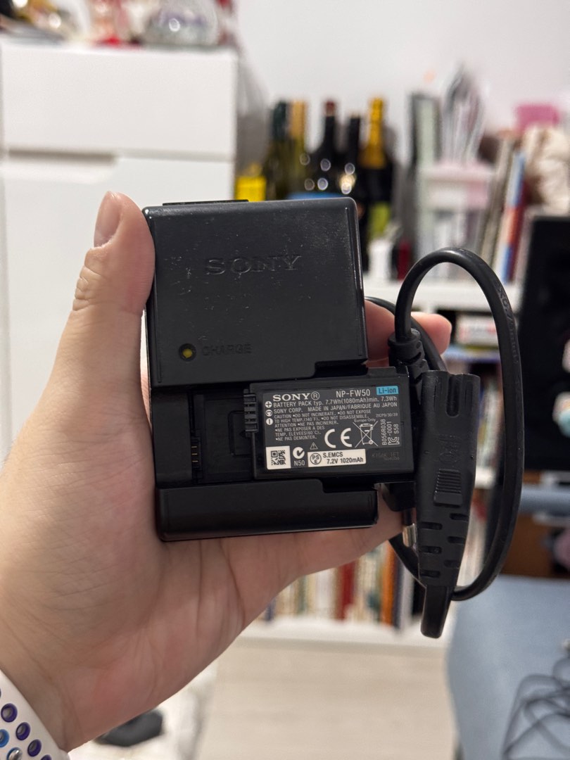 Sony NP-FW50 w/ BC-VW1 Charger, Photography, Photography Accessories ...