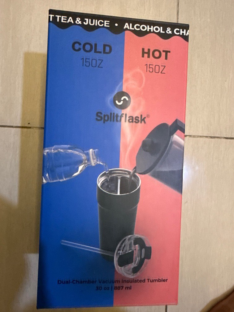 Insulated tumbler Splitflask, Furniture & Home Living, Kitchenware ...