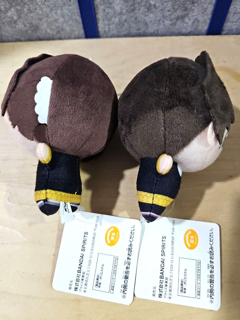 SPY x FAMILY Anya Loid Yor Forger Damian Becky Mascot Plush pair 11cm ...