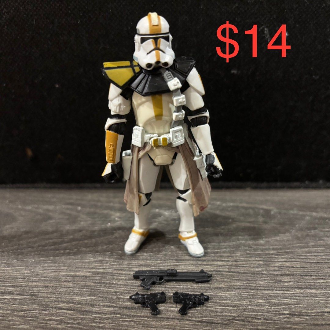 Star Wars Revenge of the Sith 3.75 Inch Clone Trooper 327th Star Corps ...