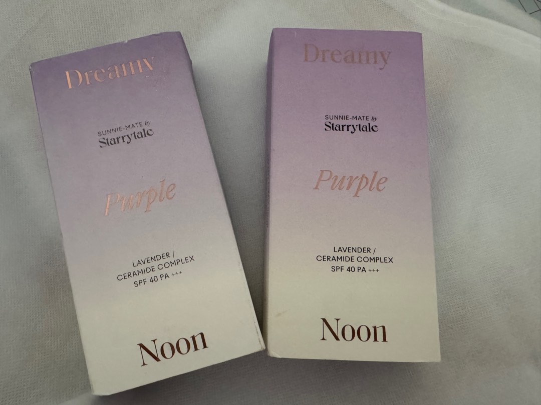 Starrytale Dreamy Prrple Noon 小星塵 防曬, 美容＆個人護理, 健康及美容 - 皮膚護理, 面部 - 面部護理 ...