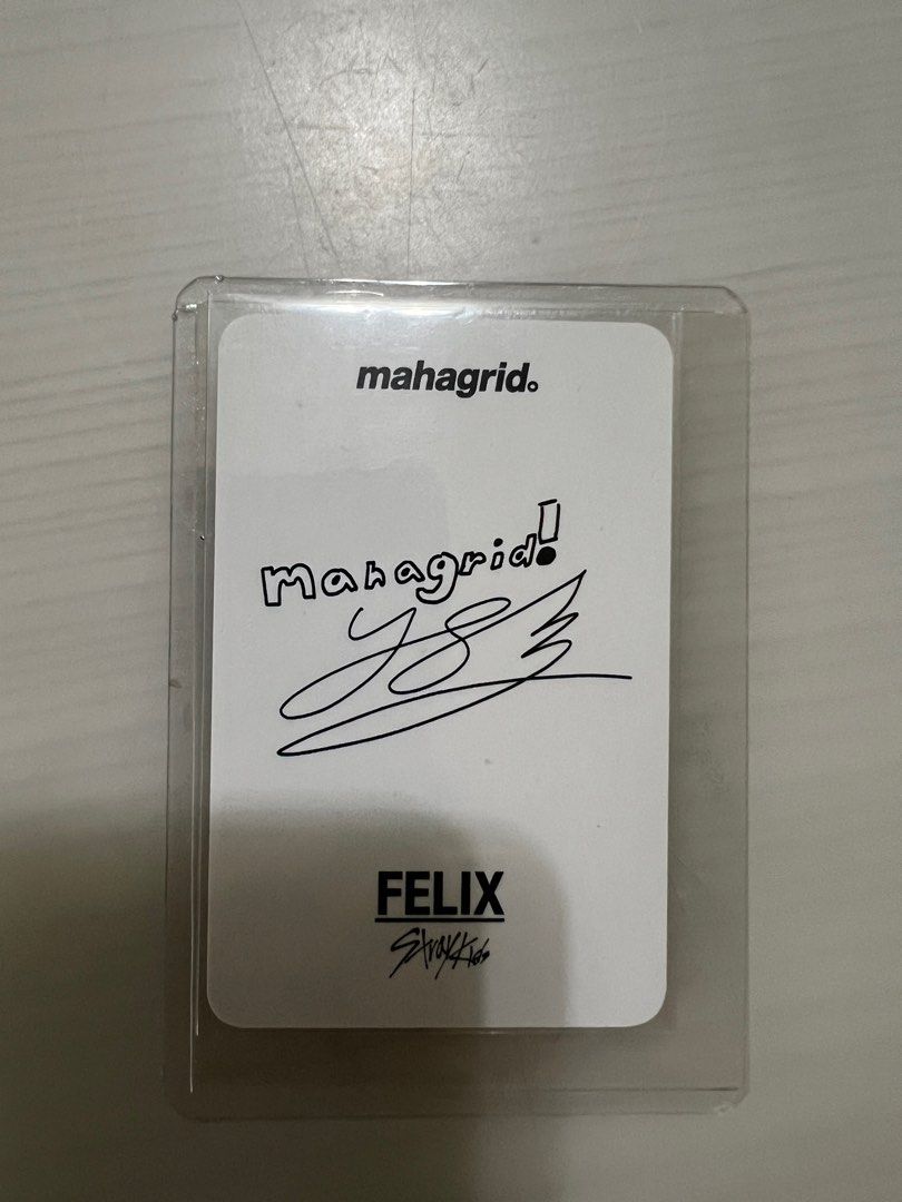 Stray Kids Felix Mahagrid R1 PC, Hobbies & Toys, Collectibles ...