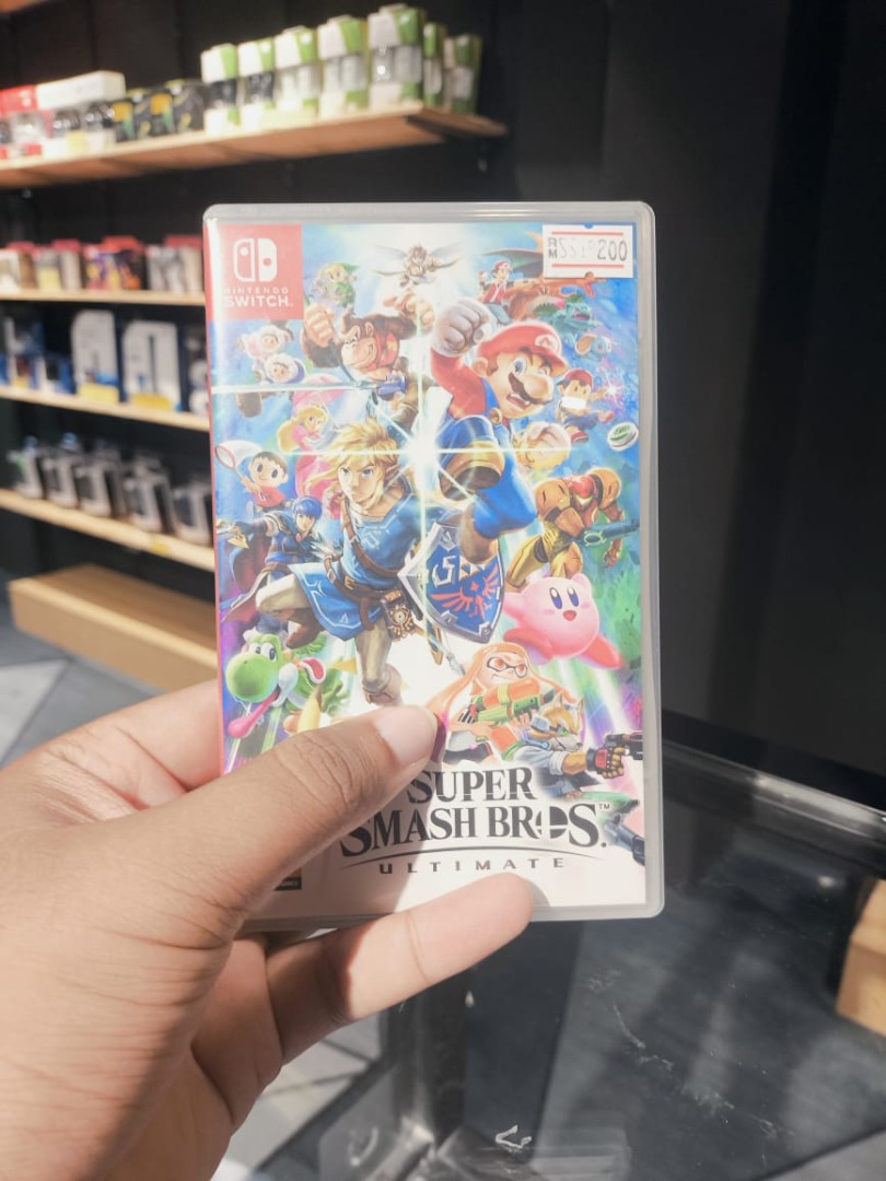 SUPER SMASH BROS ULTIMATE USED GAME CARD @AIKILYU GAMING BANGI, Video ...