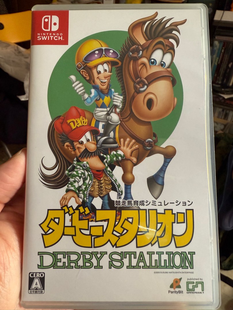 SWITCH GAME 賽馬 育成 Derby Stallion, 電子遊戲, 電子遊戲, Nintendo 任天堂 - Carousell