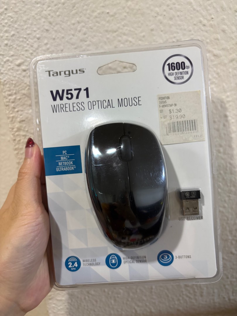 Targus Wireless Mouse, Computers & Tech, Parts & Accessories, Mouse ...