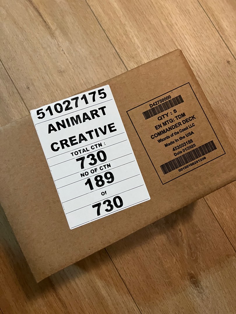 Tarkir Dragonstorm MTG all 5 precons SEALED BNIB, Hobbies & Toys ...