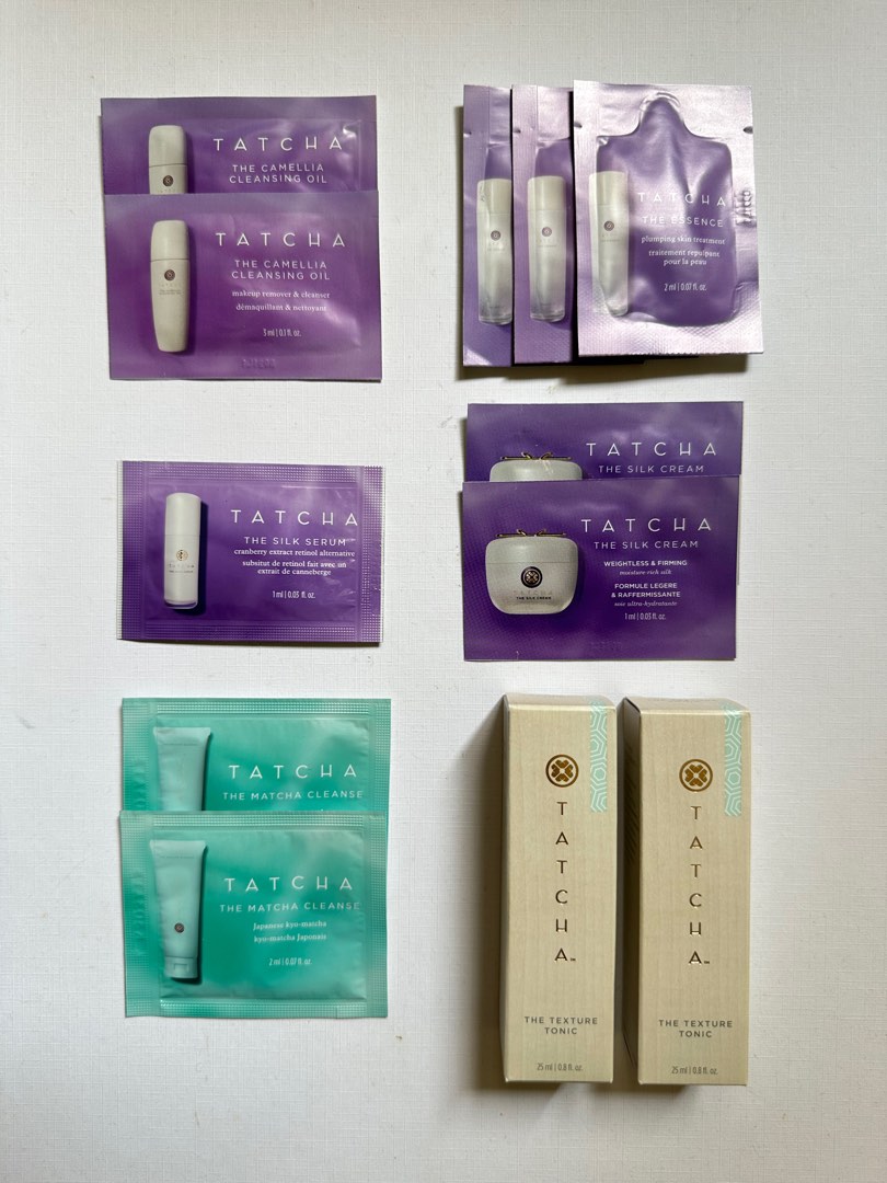 tatcha the camellia cleansing oil | tatcha the essence |tatcha the silk ...