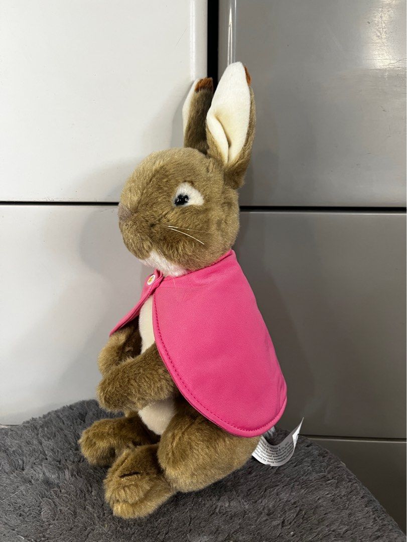The World of Beatrix Potter: Classic Peter Rabbit x Bunny in Pink Cape ...