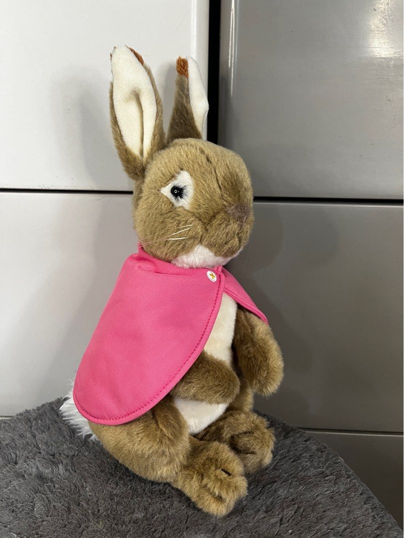 The World of Beatrix Potter: Classic Peter Rabbit x Bunny in Pink Cape ...