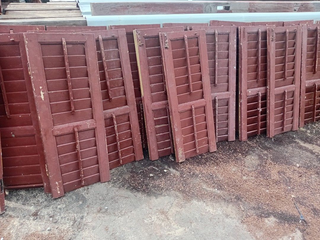 Tingkap kayu cengal, Furniture & Home Living, Outdoor Furniture on ...