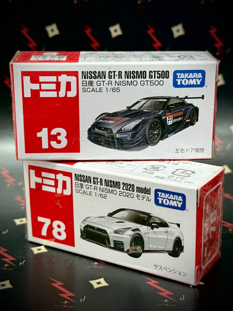 Tomica 13 Nissan GT-R Nismo GT500 > about Hot Wheels size 78 2020 Model ...