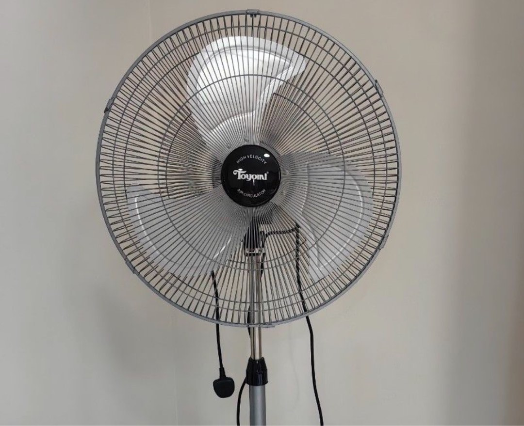 Toyomi high velocity standing Fan, Furniture & Home Living, Lighting ...