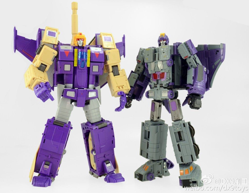 Transformers DX9 Gewalt & Chigurh AKA Masterpiece Blitzwing and ...