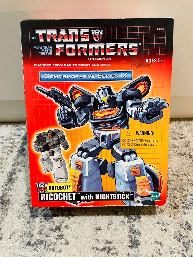 Transformers G1 Commerative Series IX Ricochet MISB, Hobbies & Toys ...