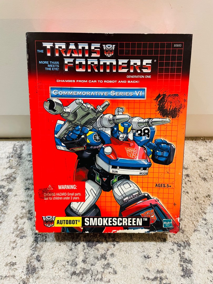 Transformers G1 Commerative Series VI Smokescreen BIB, Hobbies & Toys ...
