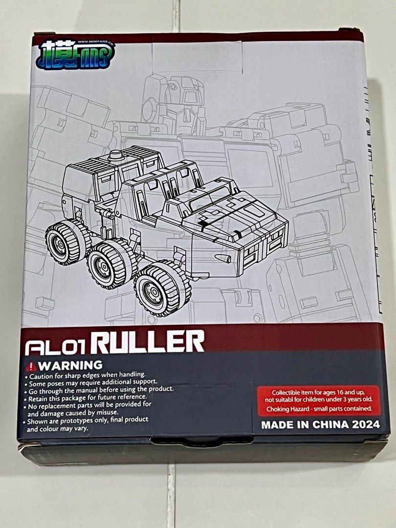 Transformers ModFan AL-01 Ruller (Roller for MP size Nemesis Prime ...