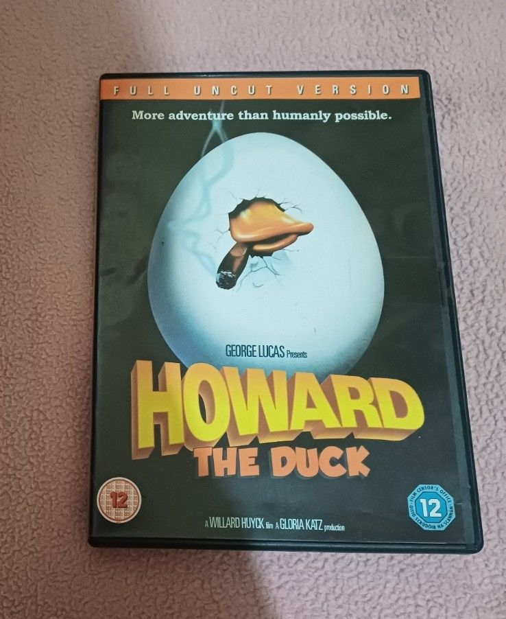 Universal Pictures Howard The Duck Superhero Sci-Fi Cult Comedy DVD ...
