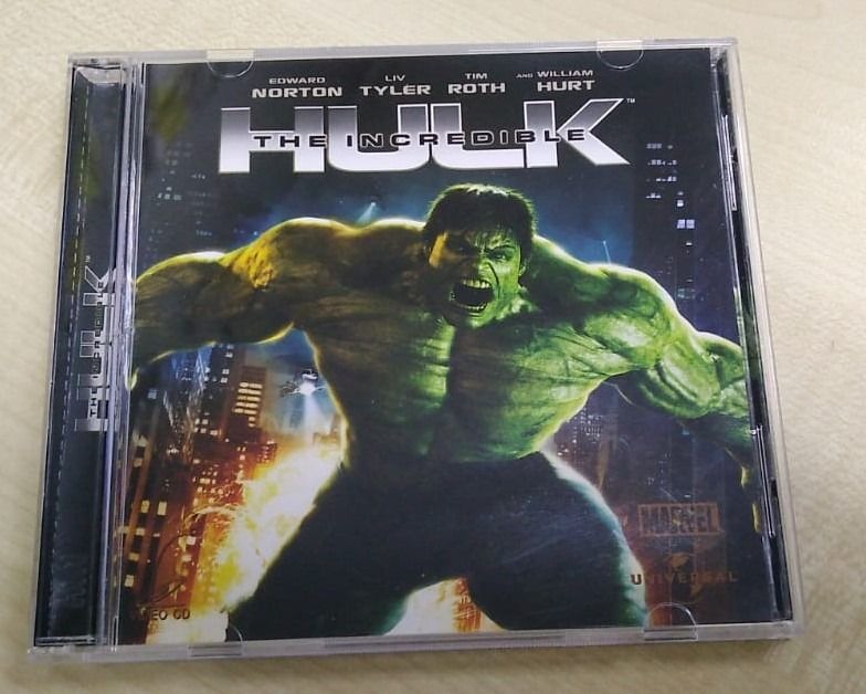 VCD- THE INCREDIBLE HULK (2008), Hobbies & Toys, Music & Media, CDs & DVDs on Carousell