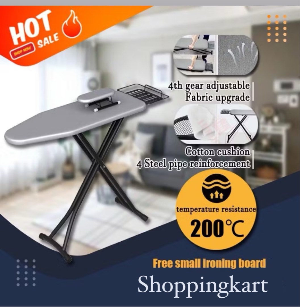 Vertical Ironing board Household folding Ironing iron mat board rack ...