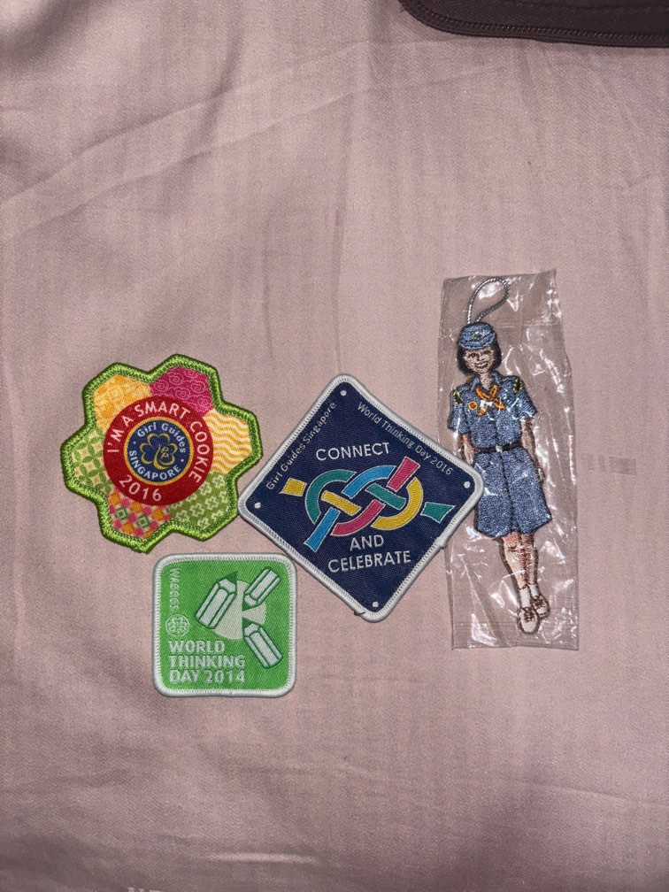 vintage girl guides iron on patches, Hobbies & Toys, Memorabilia ...