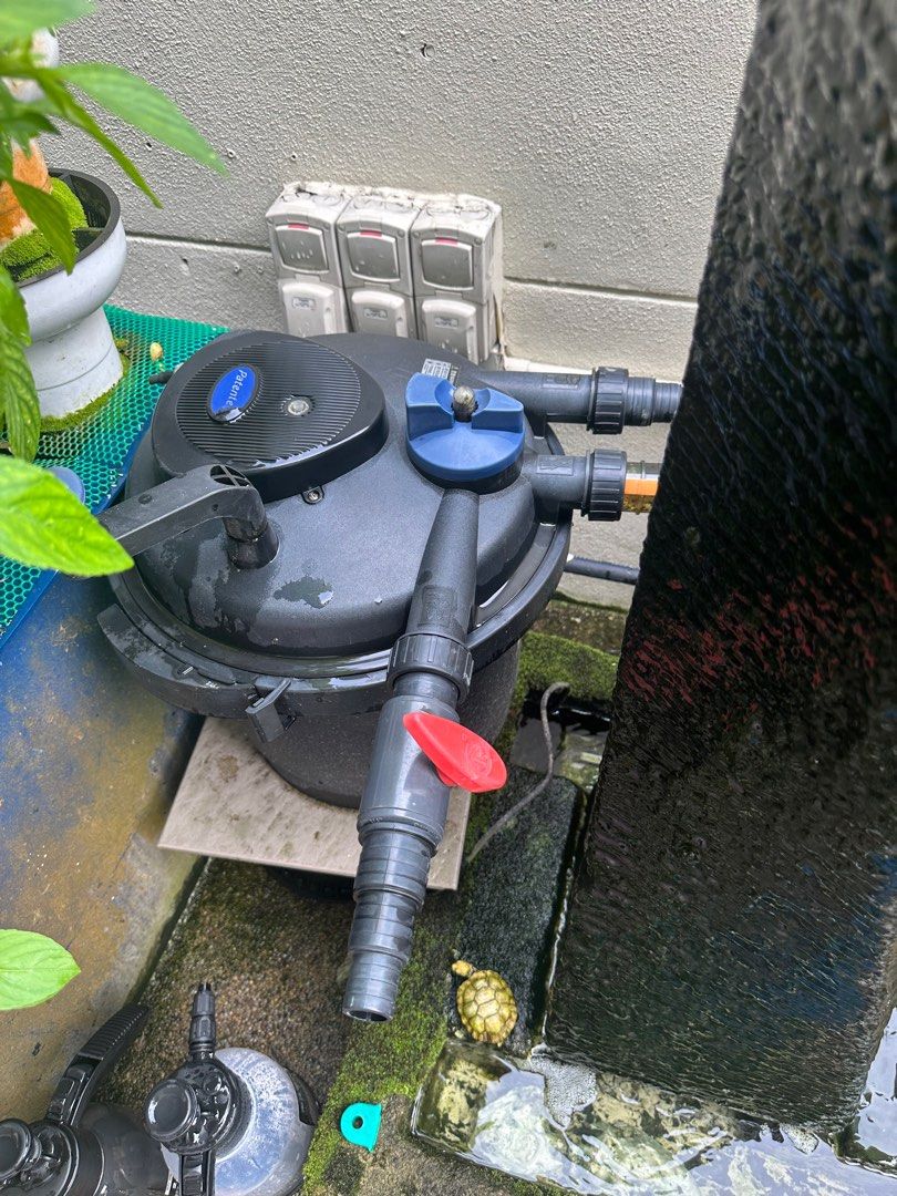 Volcano Rock Fountain Water Feature with CPF-5000 Filter, Furniture ...