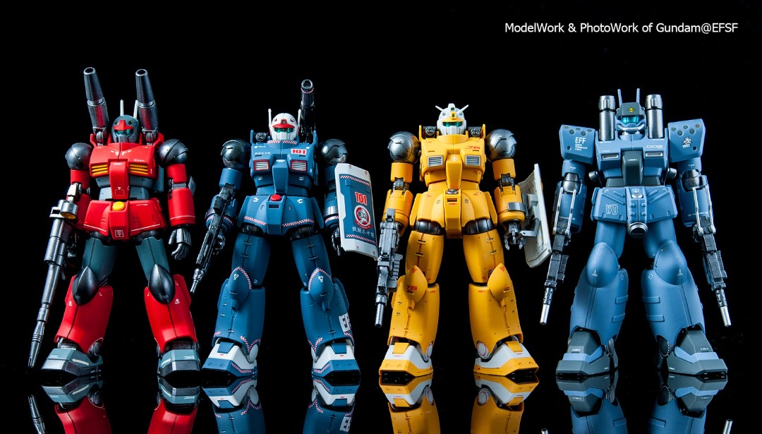 1/144 HG Bandai RX-77-02 GTO Guncannon 雷射大炮 德安之島 cannon Guntank HG ...