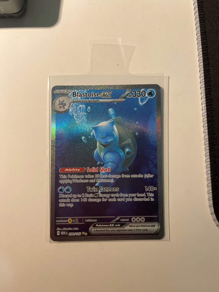 151 Blastoise Ex SIR 200/165, Hobbies & Toys, Toys & Games on Carousell