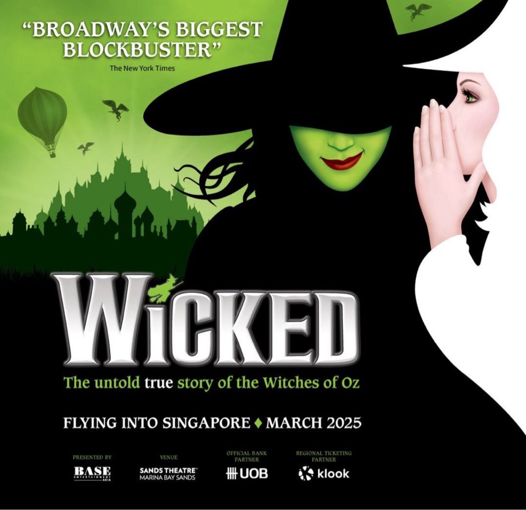 18 April Good Friday, 8pm, Wicked Musical tickets, Tickets & Vouchers ...