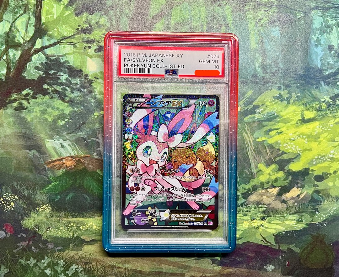 2016 POKEMON JAPANESE XY POKEKYUN COLLECTION #026 FA/SYLVEON EX ...